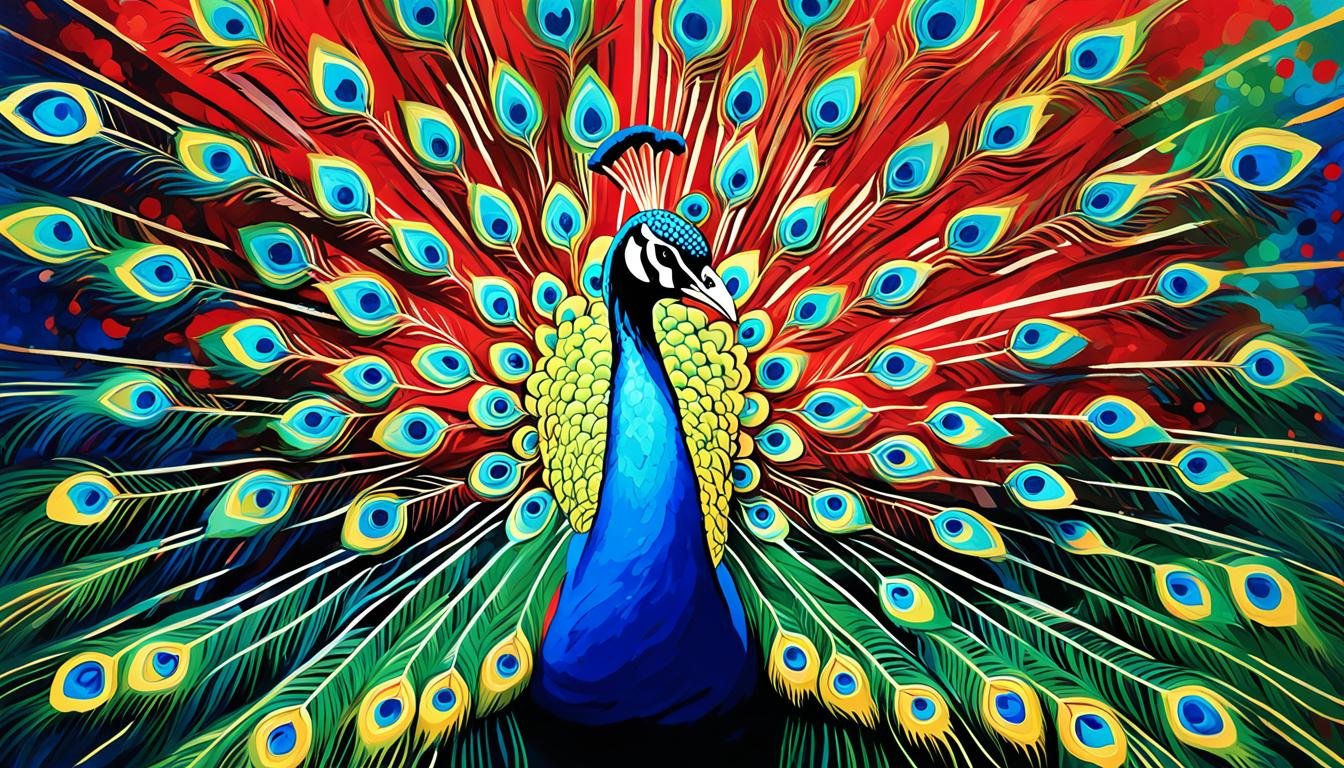 Peacock Red: Stunning Colors in Nature's Display