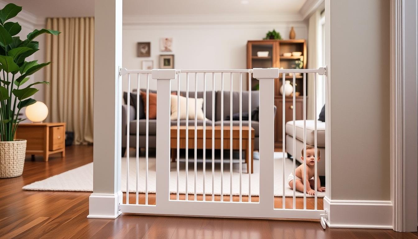 Baby Gate with Door: Safe, Convenient Home Solutions