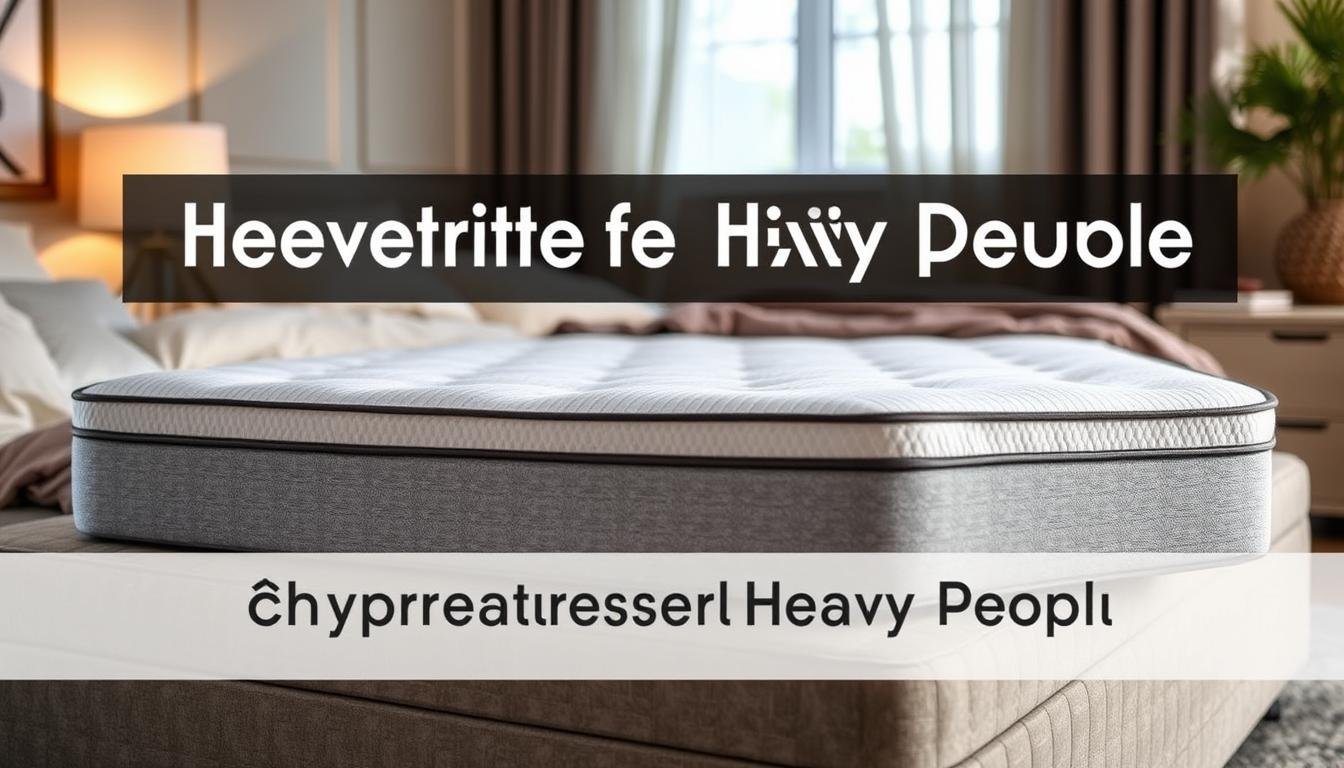 Top Mattresses for Heavy People: Sleep Better Now