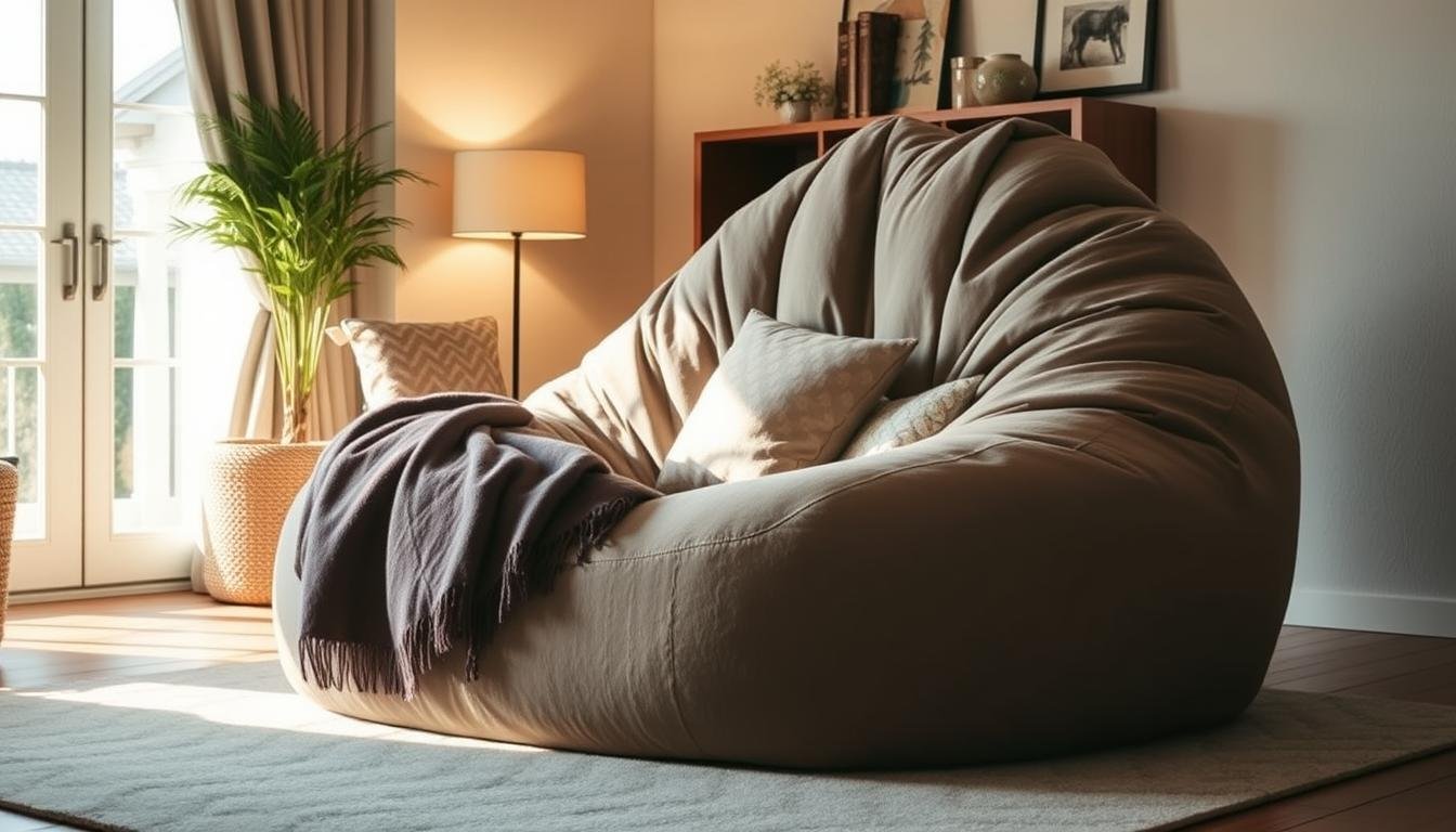 Cozy Up in a Giant Bean Bag Chair for Ultimate Comfort