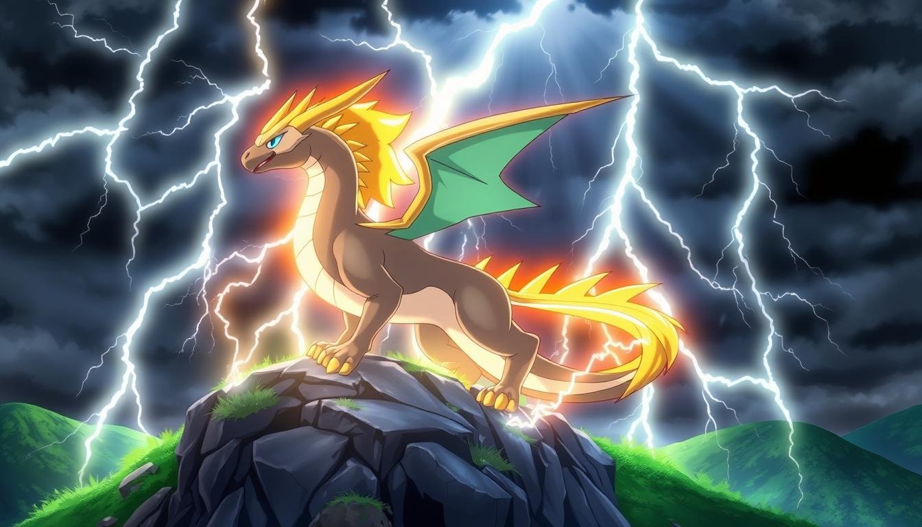 Mega Ampharos: The Electric Dragon Pokémon